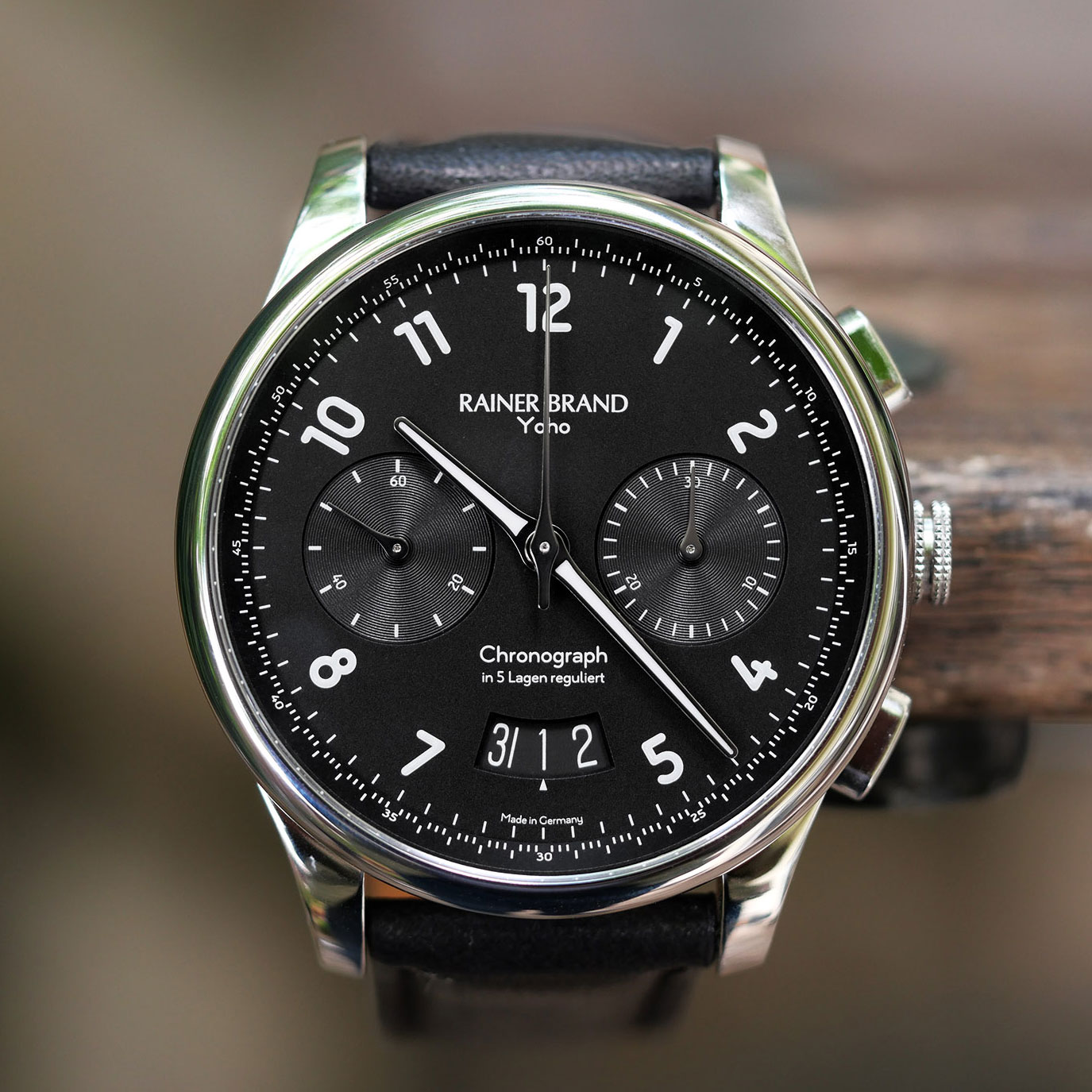 Yoho Chronograph RB 20 SA • Rainer Brand - Produktion hochwertiger ...